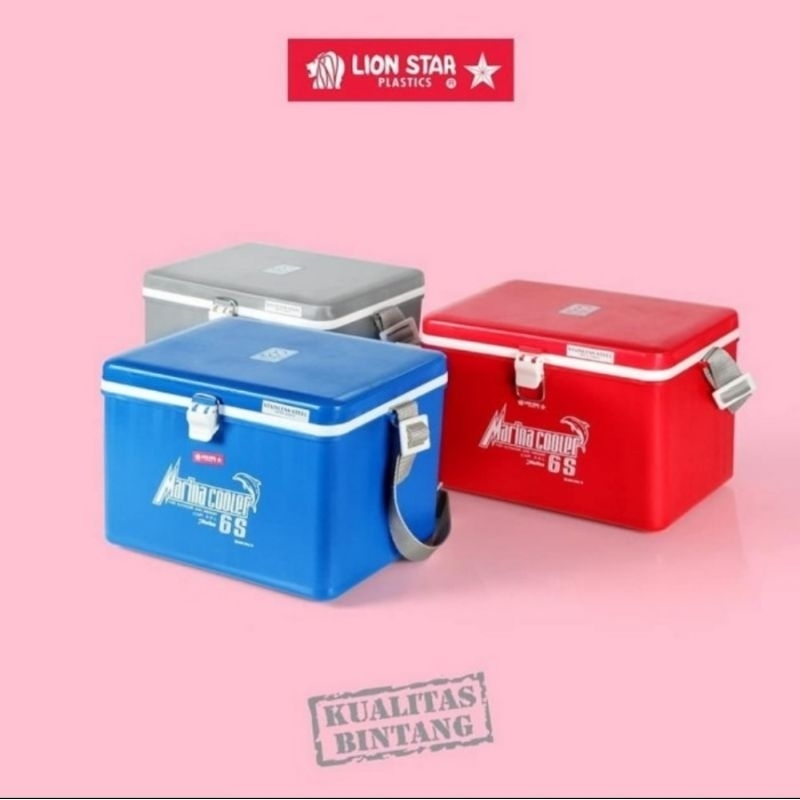 Lion Star I-15 Marina Cooler Box 6S (5.5 Litres) Ice Box Frozen Food ...