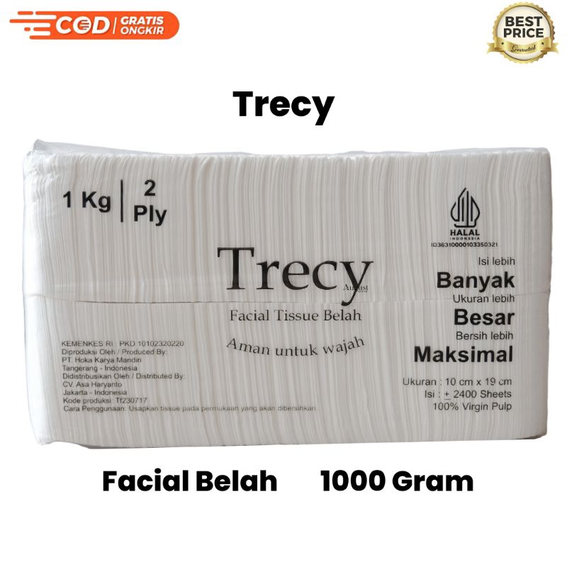 1000 Gram / 2 Ply Split Pop Up Facial Tissue / Dining Table Tissue ...