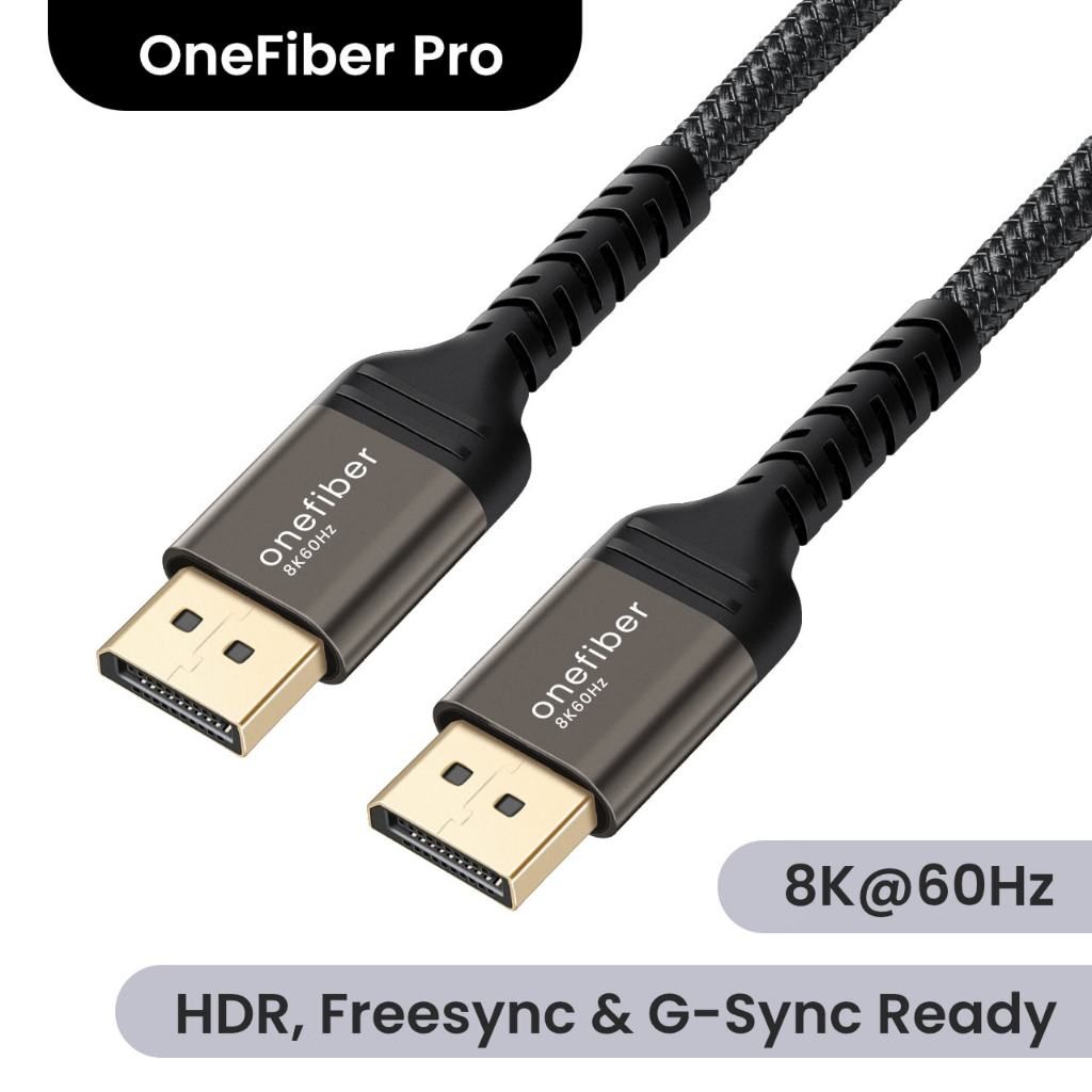 DisplayPort DP v1.4 Male Cable - Male 3 Meters - OneFiber OF79 | Shopee ...