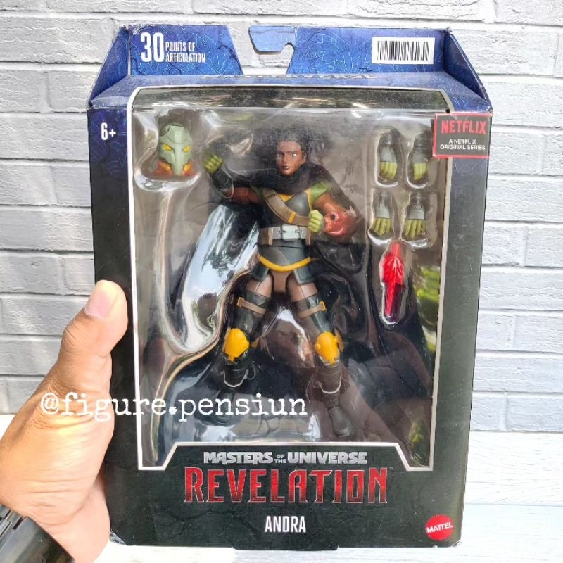 Mattel MASTERS OF THE UNIVERSE REVELATION ANDRA MASTERVERSE ACTION ...