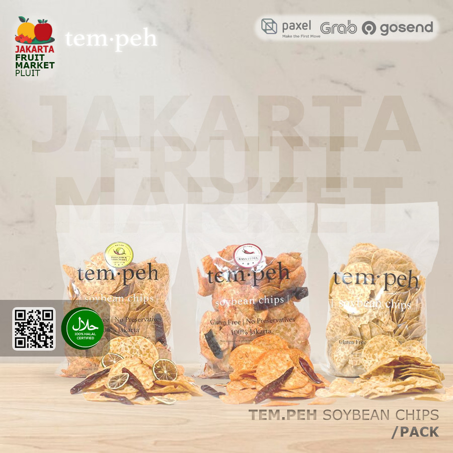 Jims soy bean chips tem.peh Assorted Flavors/original/Thin/Spicy ...