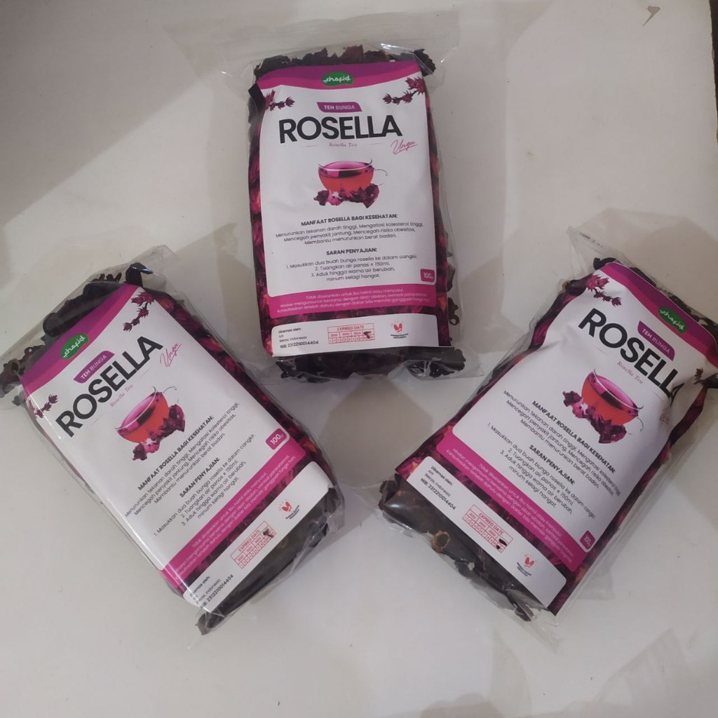 UNGU Purple ROSELLA FLOWER TEA 100 GRAM / PURPLE ROSELLA SHAFID / BOBUS ...