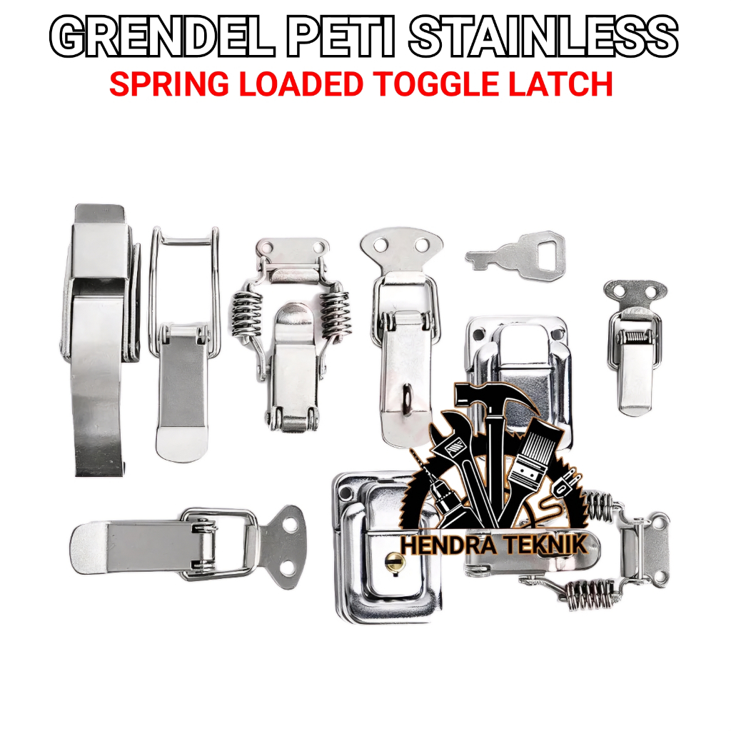 Spring LOADED TOGGLE LATCH CLAMP LATCH LATCH LATCH STAINLESS STEEL ...