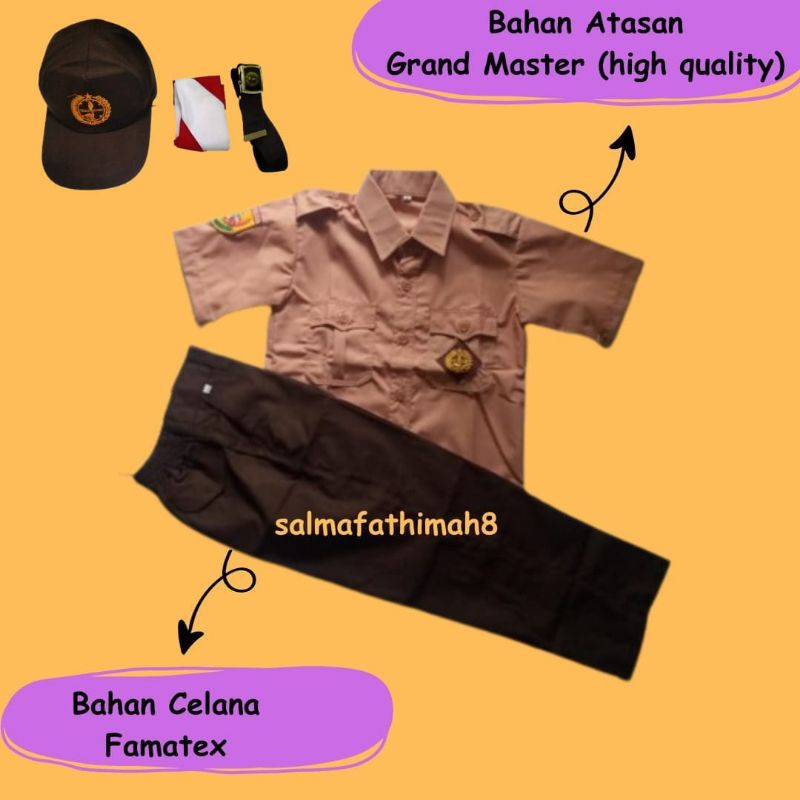 Complete Package Of Scout School Uniforms/1 Set Of Elementary School ...