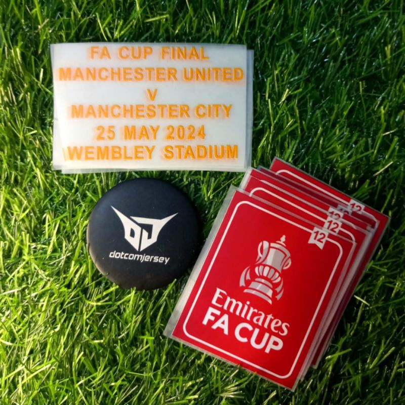 Fa cup final patch 2024 winner 12 (MU) | Shopee Singapore