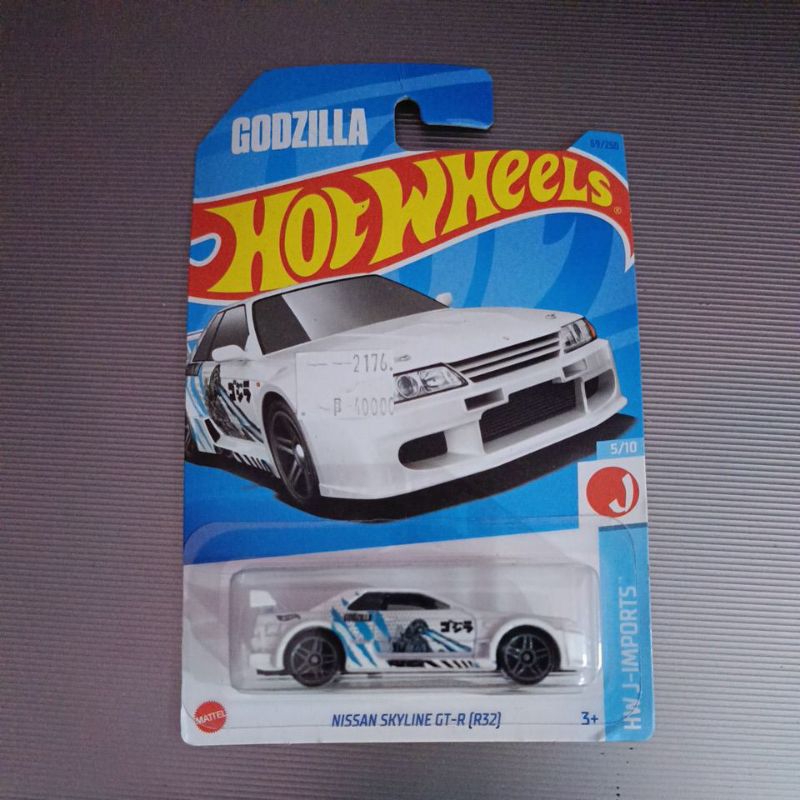 Hotwheels Nissan Skyline GTR R32 Godzilla | Shopee Singapore