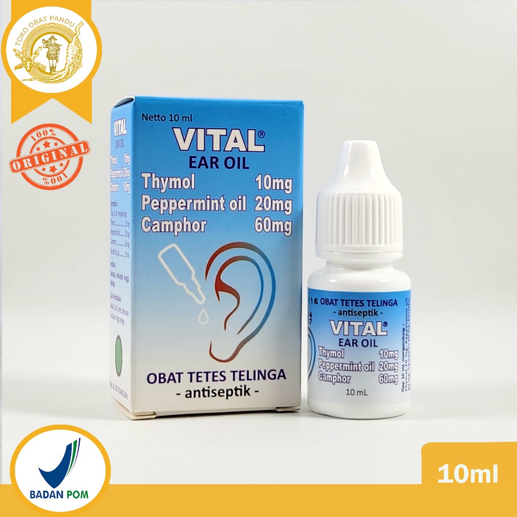 Vital EAR OIL/Antiseptic EAR Drops | Shopee Singapore