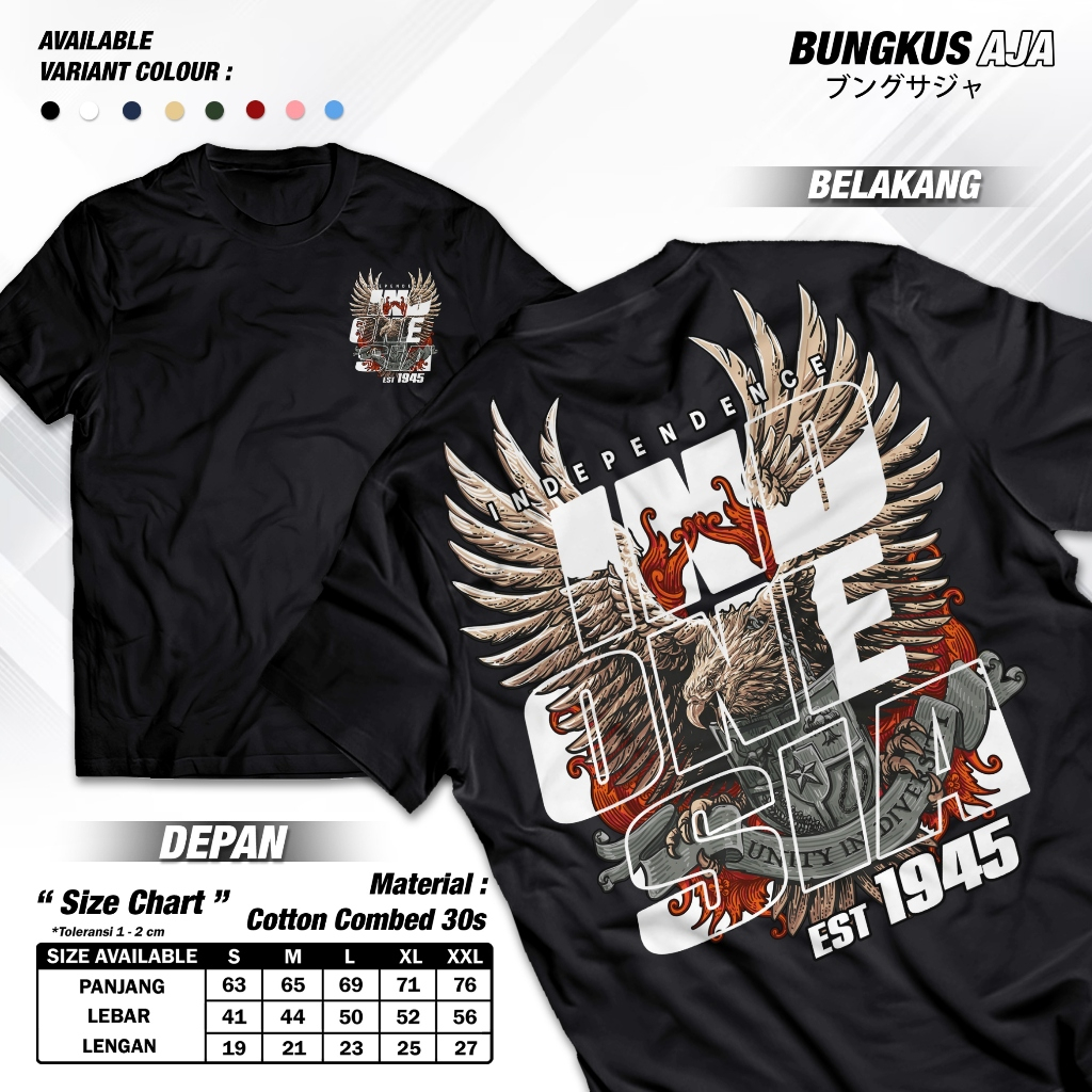 T-shirt RI 79th Anniversary Garuda Unity In Diversity 1945 Committee ...