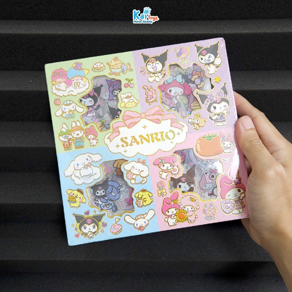 Sanrio / Momo Stickers 1 Box 100 Sheets / Cute Aesthetic Kuromi ...