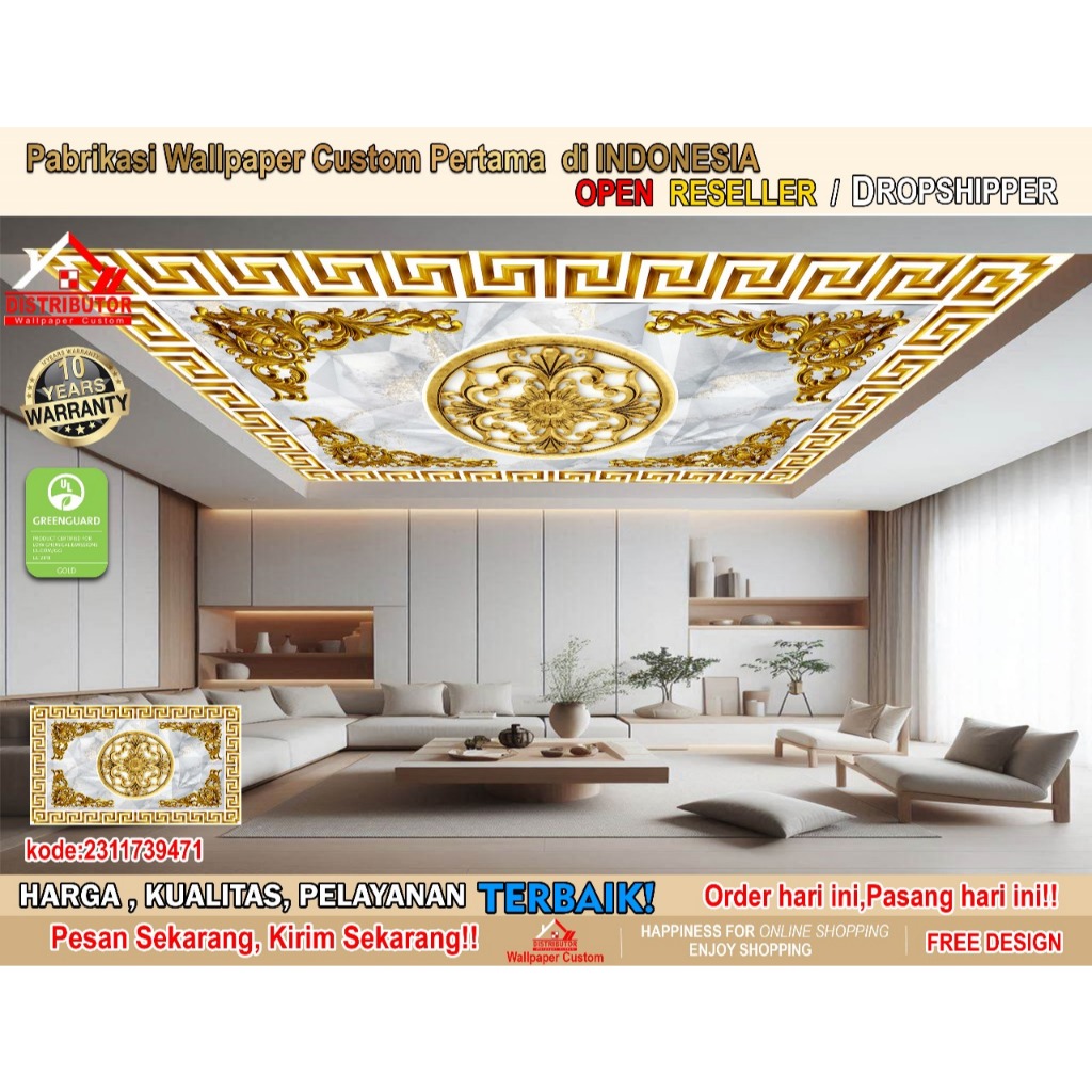 Ceiling Theme Custom 3D Wallpaper | Ceiling Wallpaper | Wallpaper ...