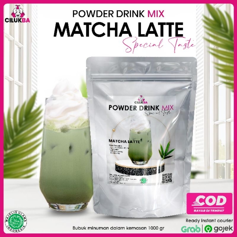 Matcha Latte Flavor Instant Drink Powder 1kg/Powder Drink Mix | Shopee ...