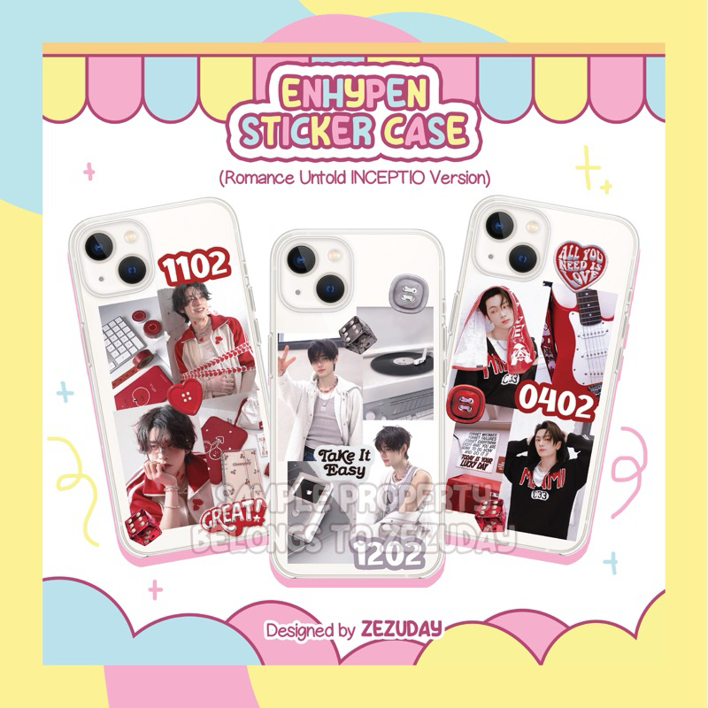 Enhypen Sticker Case | Inceptio Version | Enhypen Concert Kit | Shopee ...