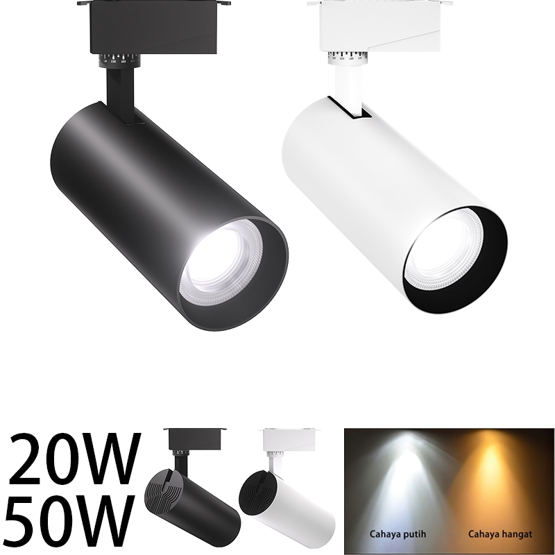 【10 year guarantee】track spotlight LED spotlight COB spotlight white ...