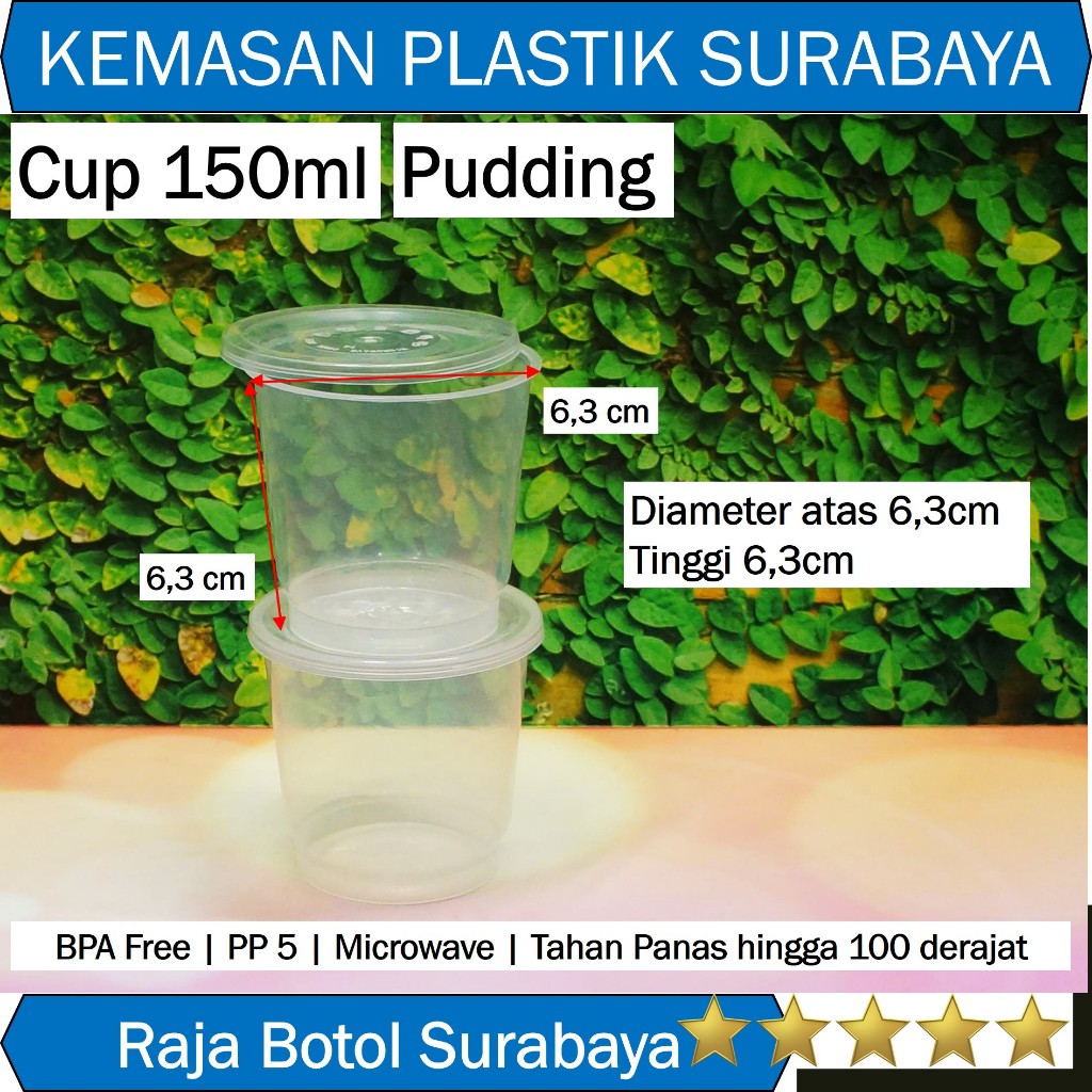150ml pudding cup and thinwall lid for 150 plastic sauce ML + with ...
