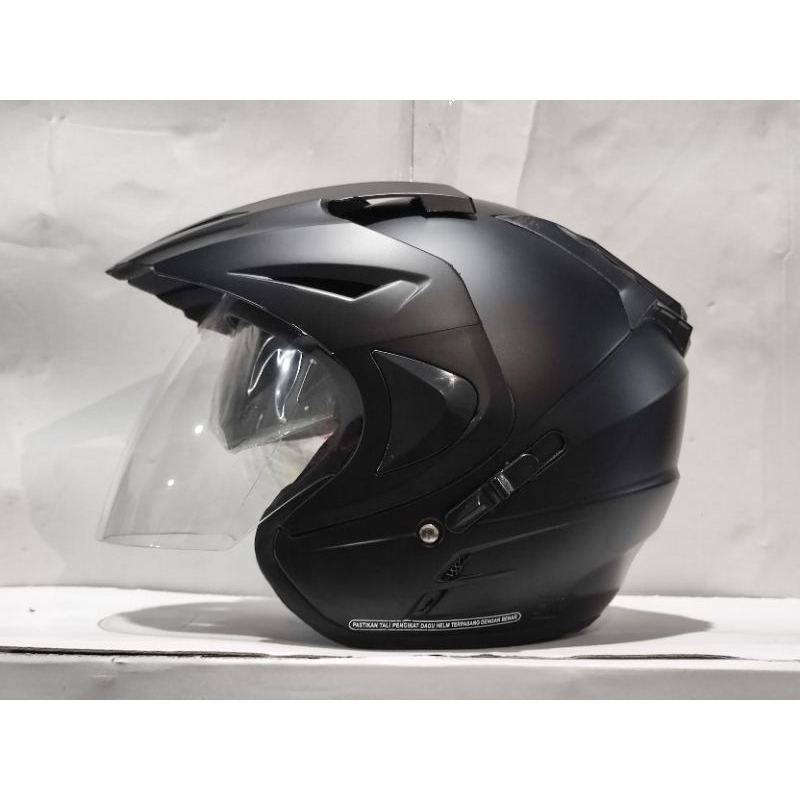 Halface Helmet JP 8 DOUBLE VISOR PREMIUM QUALITY SNI Helmet Motorcycle ...