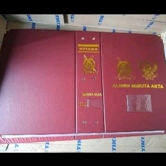Cover Notary Deed PPAT album minuta Deed Of warkah cover Of Binding ...