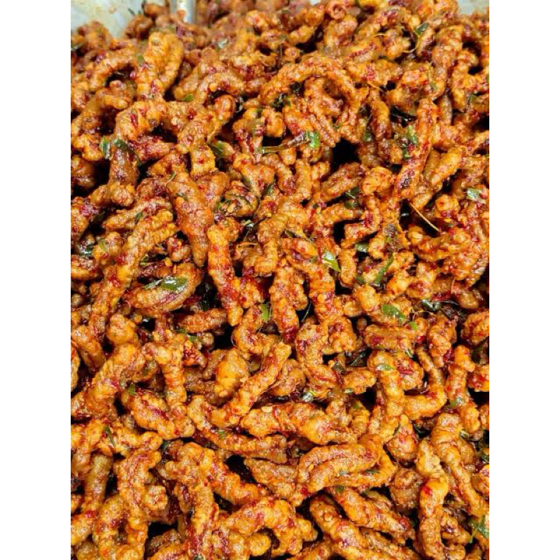 Crispy Chicken Intestine Contents 1 Kg | Shopee Singapore