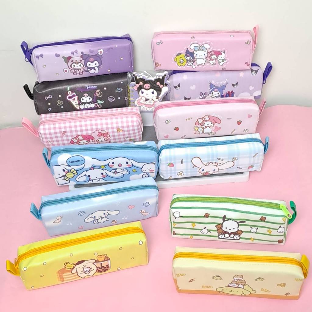 Sanrio Melody Kuromi Cinnamoroll Pompompurin Pochacco Aesthetic Zipper ...