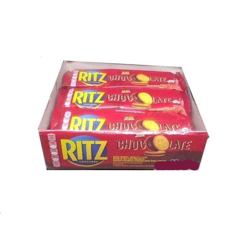Ritz Chocolate Sandwich Crackers Biscuits 12 Pcs | Shopee Singapore