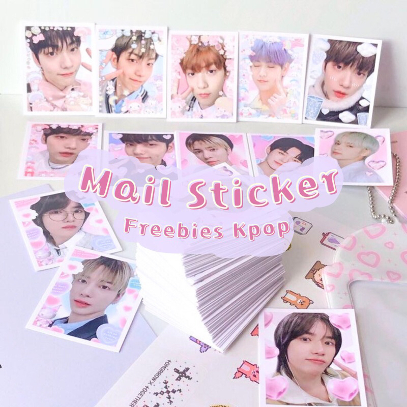 100++ MAIL KPOP STICKER | KPOP STICKER | FREEBIES STICKERS | SEAL ...