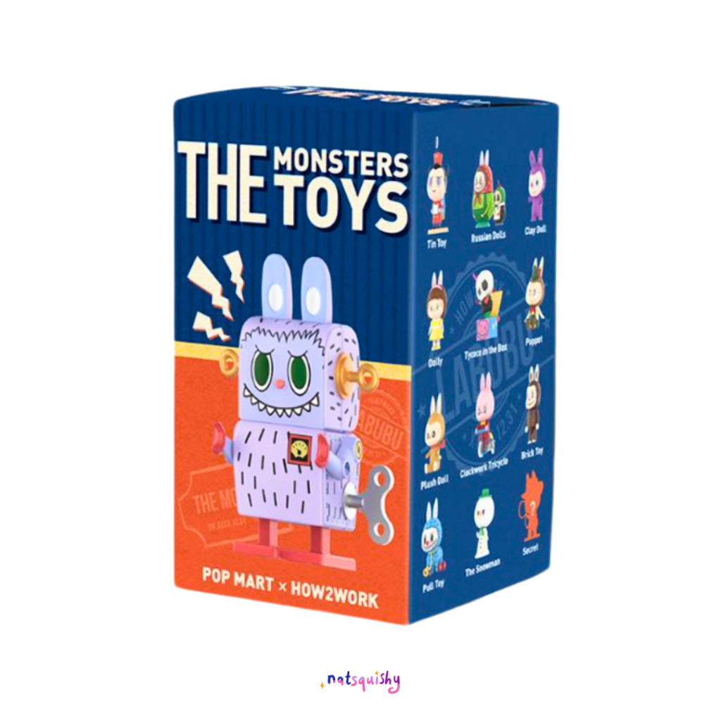 Pop MART X HOW2WORK LABUBU MINI FIGURE THE MONSTER TOYS SERIES ORIGINAL ...