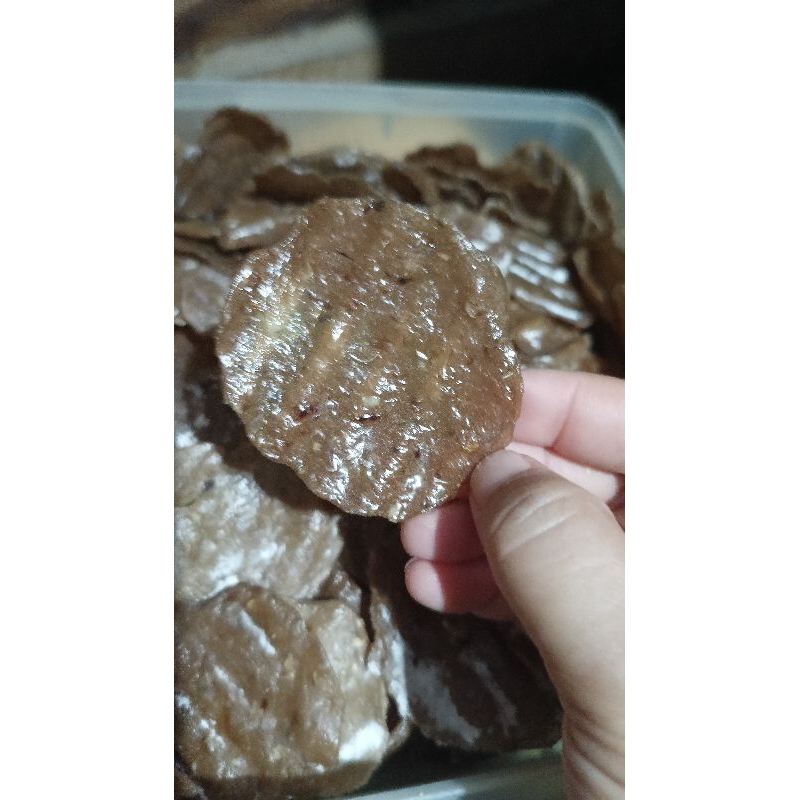 Snack Kemplang Tunu Raw mini bantet Sardines Contents 100pcs | Shopee ...