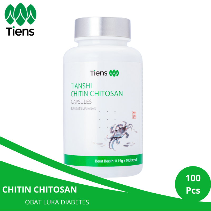 Chitin Chitosan Tiens Original 100 Capsules - Health Supplement And ...