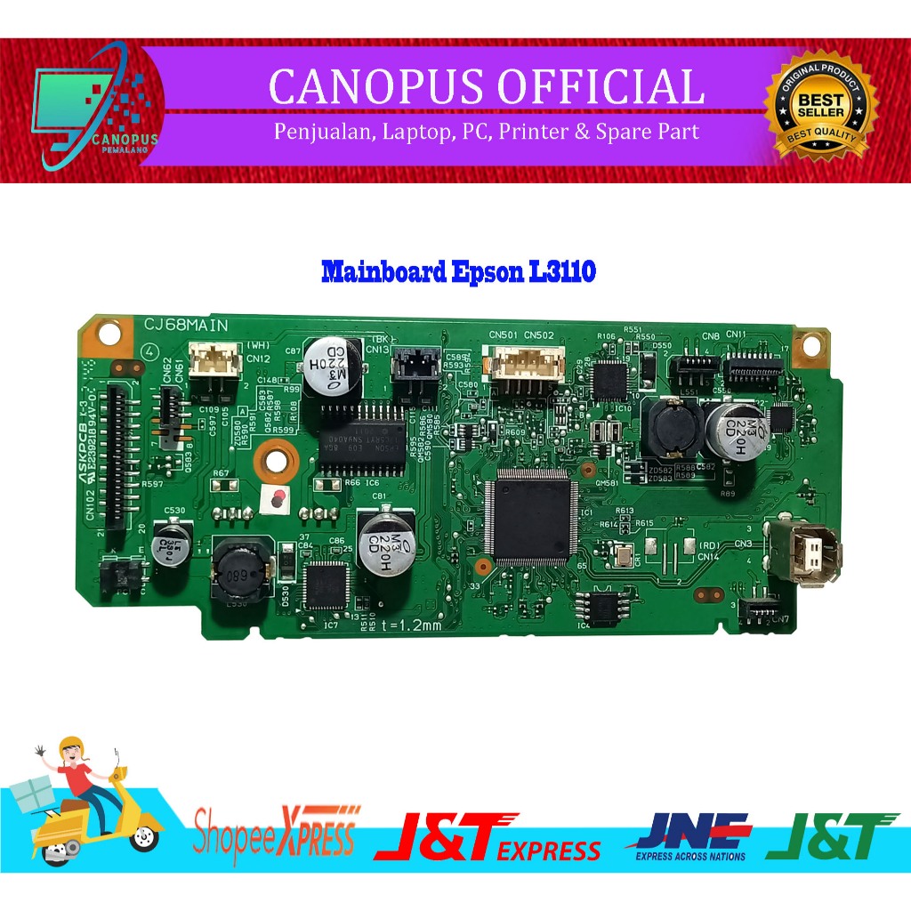 Epson L1110 Board - epson L3110 Mainboard - epson L1110 Board epson ...