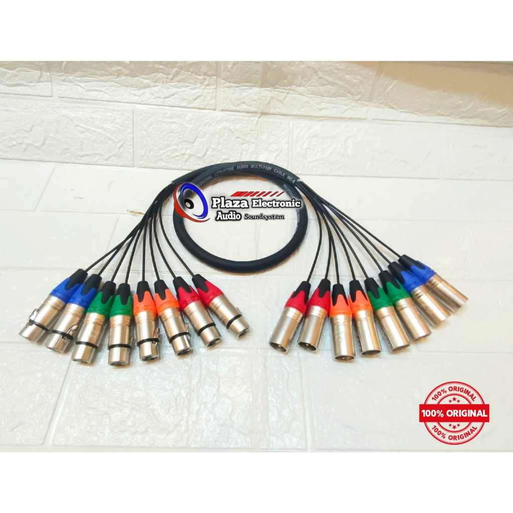 Apollo Snake Cable contains 8 complete with 1, 2, 3 and 4 Meter long ...