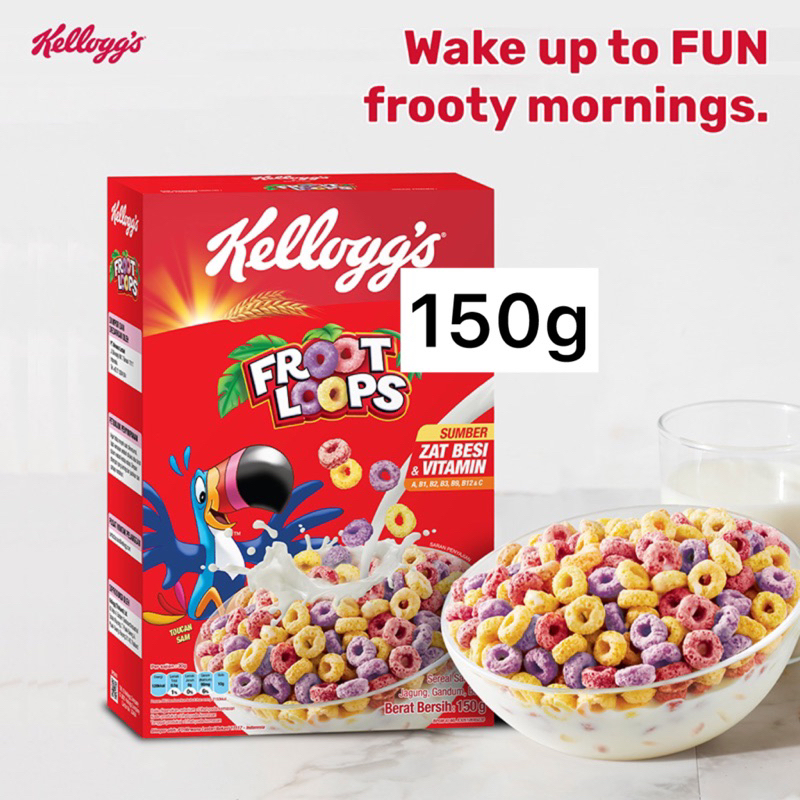 Kelloggs FROOT LOOPS Breakfast Cereal | Shopee Singapore