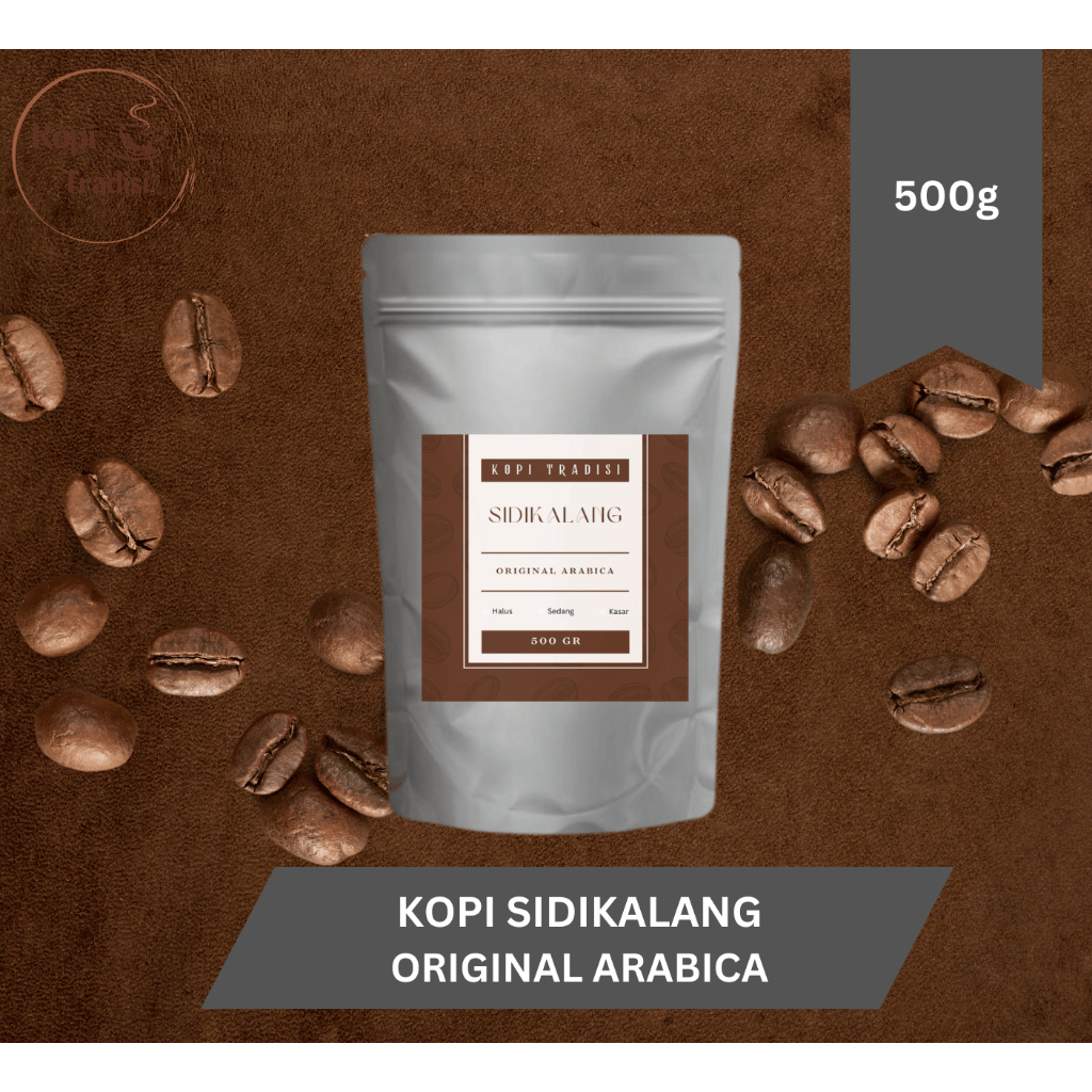 Sidikalang Original Arabica Ground Coffee 500 gr | Shopee Singapore