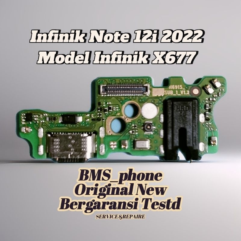 Pcb Board Casing Connector Infinik Note 12i Mic Casing Connector Infik ...