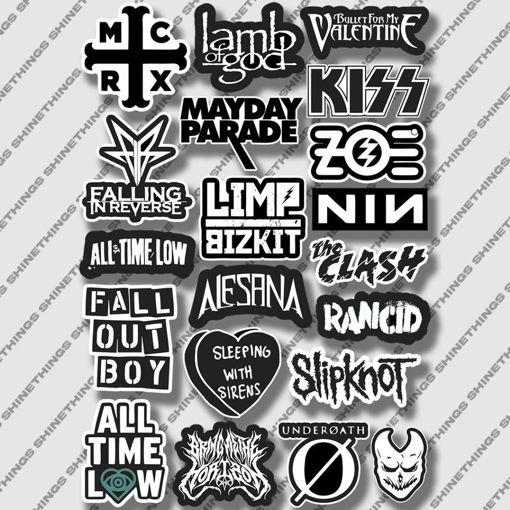 Metal Band Sticker Bring Me The Horizon BMTH Sticker || Hp case Helmet ...