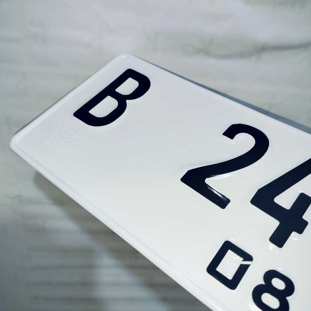 PUTIH White CAR NUMBER PLATES FOR NEW NEW PRINT NEW CAR NUMBER PLATES ...