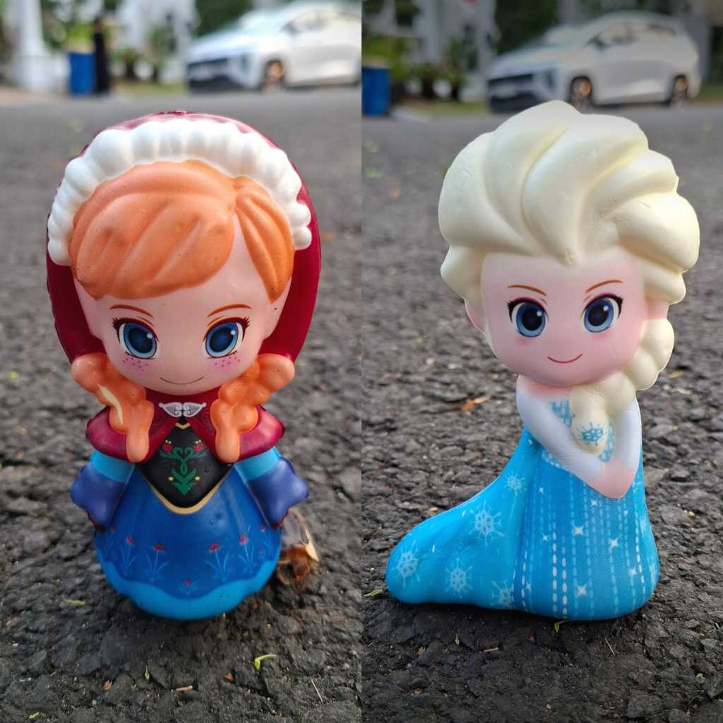 Stress Relieve Toys Squishy Disney Princess Anna Elsa Frozen Cartoon ...