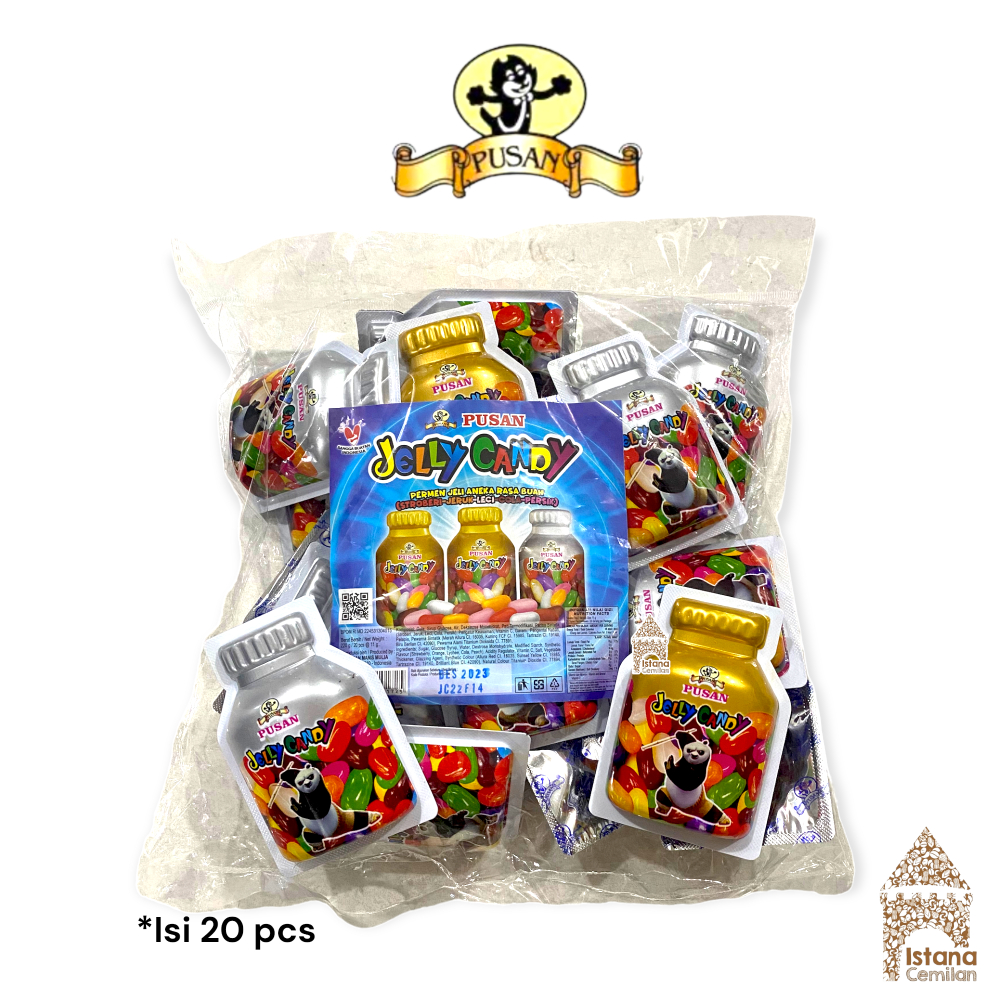Pusan Jelly Candy Bean Candy PACK (20 pcs) | Shopee Singapore