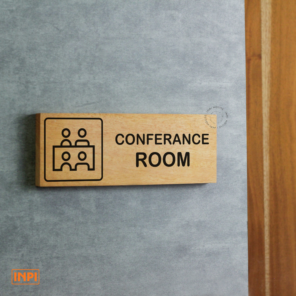 Sign system conference room - wall sign - room sign - conference room ...