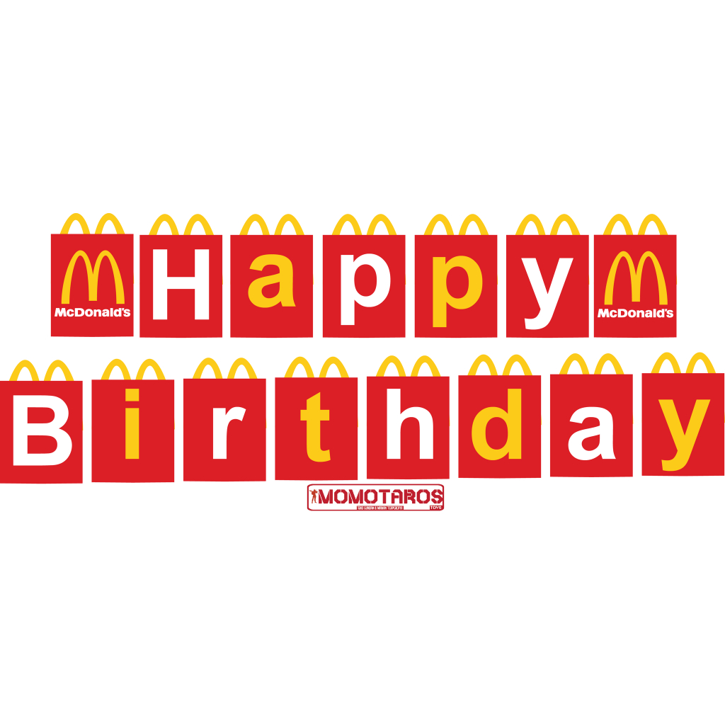 McDonalds HBD Banner set | Shopee Singapore