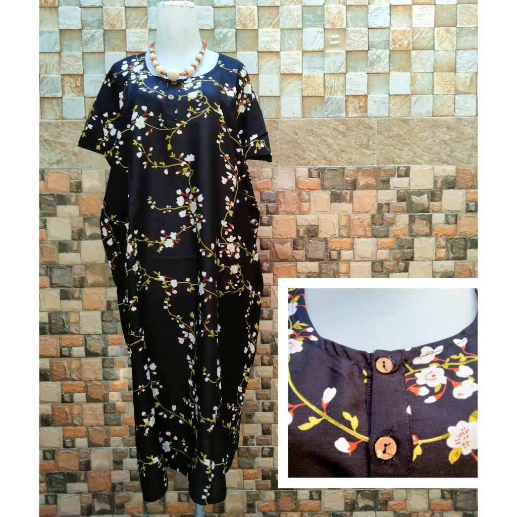 Balinese Daster Loss JUMBO Buttons Size-XXL | Sleepwear | Cheap women's ...