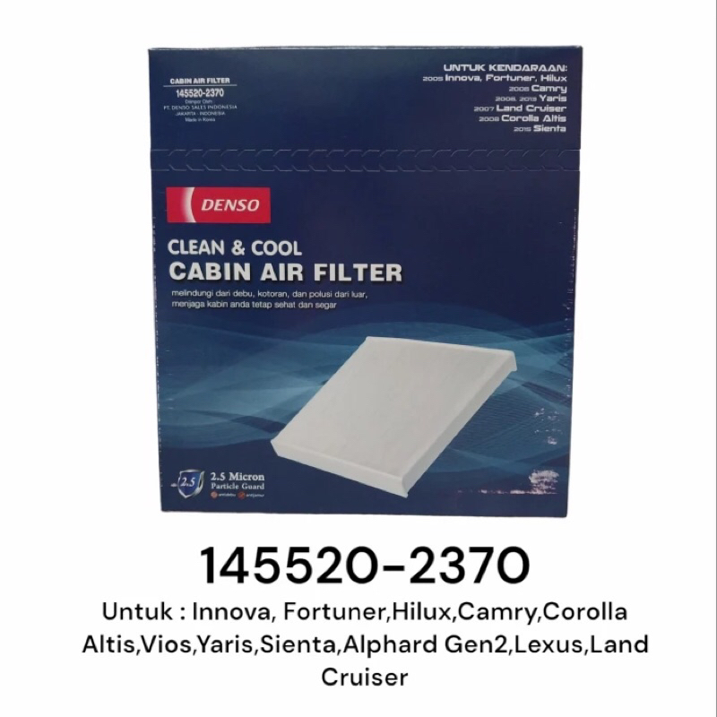 Denso INNOVA YARIS FORTUNER CAMRY HILUX VIOS YARIS DENSO AC CABIN ...
