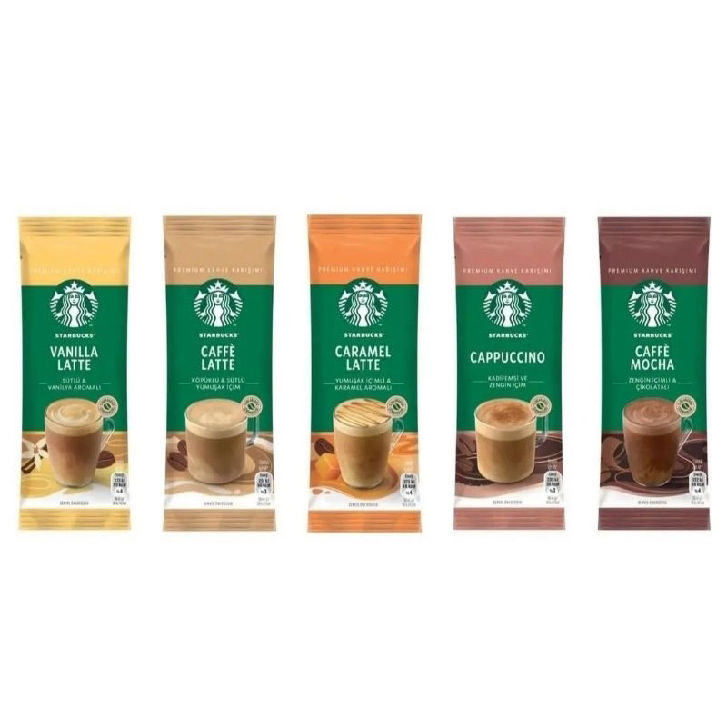 Starbucks Premium Instant Coffee Sachet - Ground Coffee - Original ...