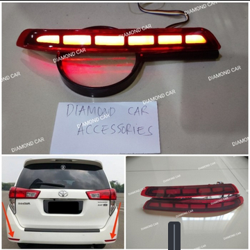 Innova reborn Rear bumper Reflector Lamp 2016-2022 type C | Shopee ...