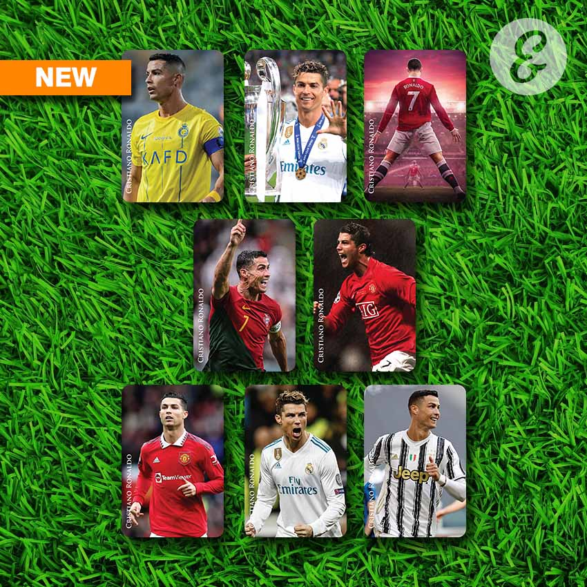Football Player Photocard - Cristiano Ronaldo | Shopee Singapore