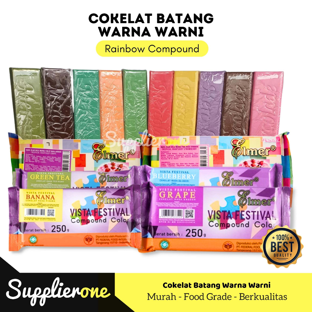Colorful Chocolate Bars / Chocolate Ice Kulkul Powder / Colorful ...