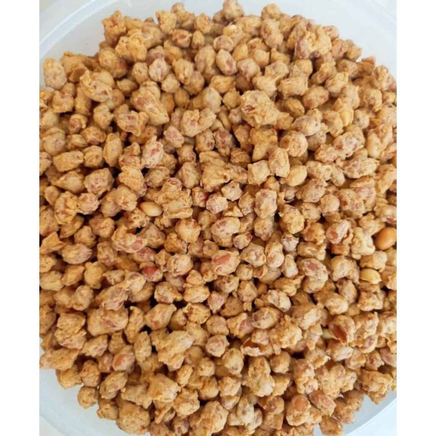 Fried Kriwil Egg Nuts Delicious Crispy Savory Disco Nuts 100gr & 250gr ...