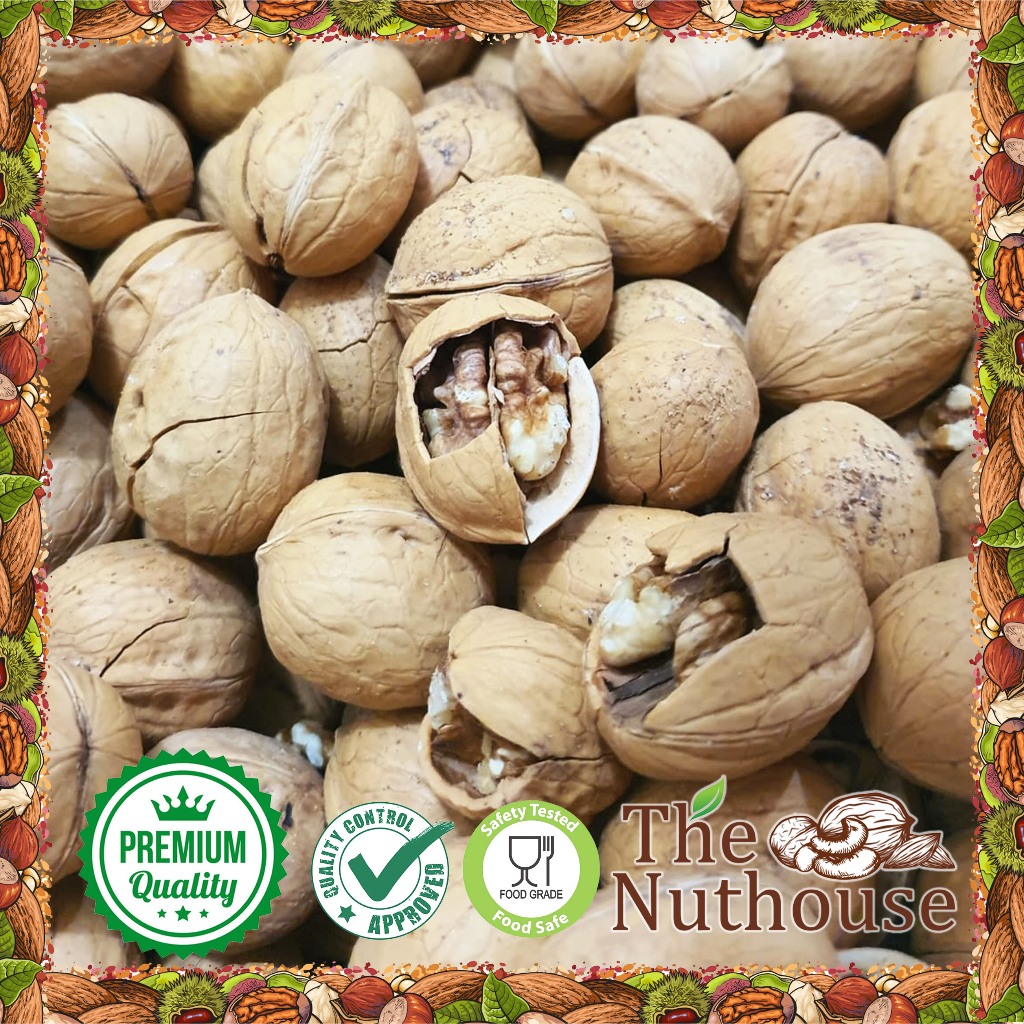 1kg Carbon Roasted Walnuts in Shell / Roasted Walnuts Carbon Shell ...