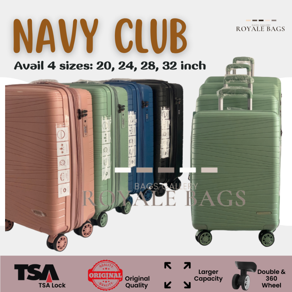 Navy Club Delta / Alcott Series 3972 20 inch / 24 inch Original TSA ...