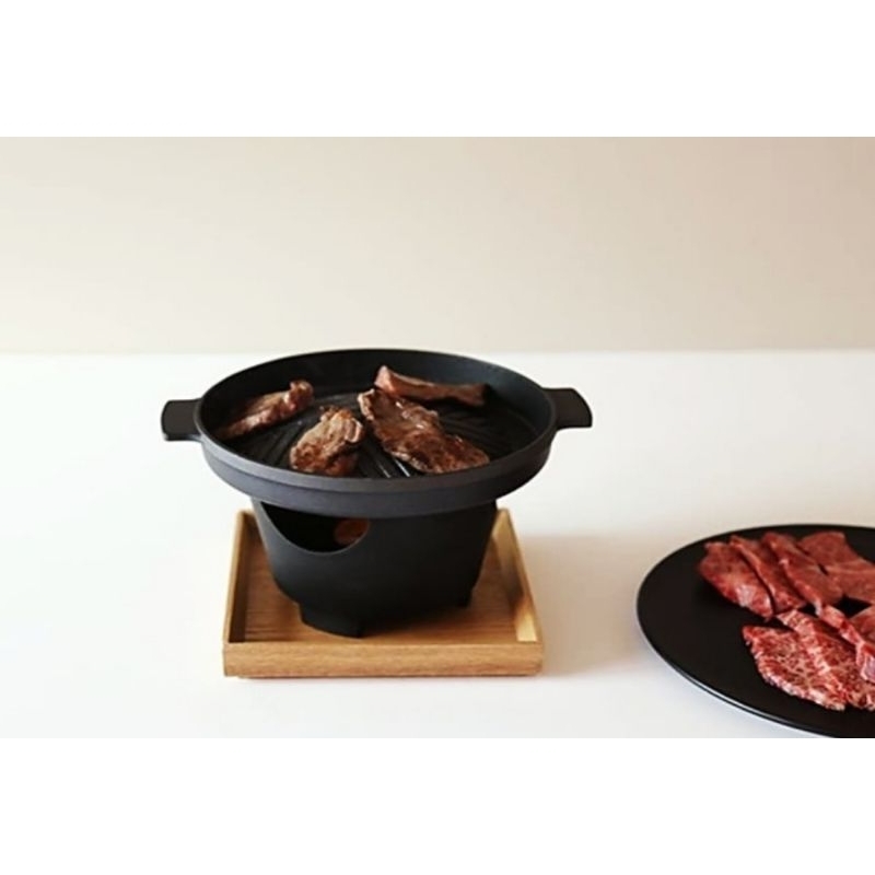 3in1 Japanese Grill Hibachi BBQ Yakiniku Steak Japanese BBQ Grill 18cm ...