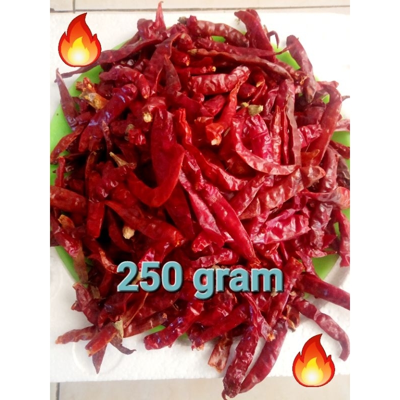 Super Spicy Imported TEJA CAPLAK Dried Cayenne Pepper (250 Grams ...