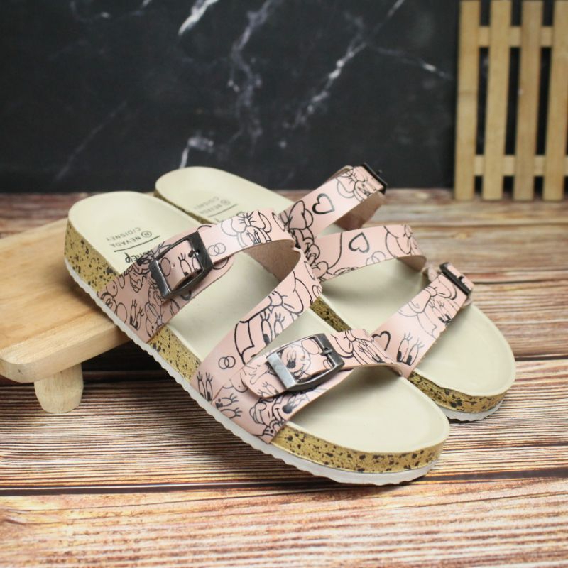 Latest Disney Women's Slop Darcy Pink Sandals Contemporary Women's ...